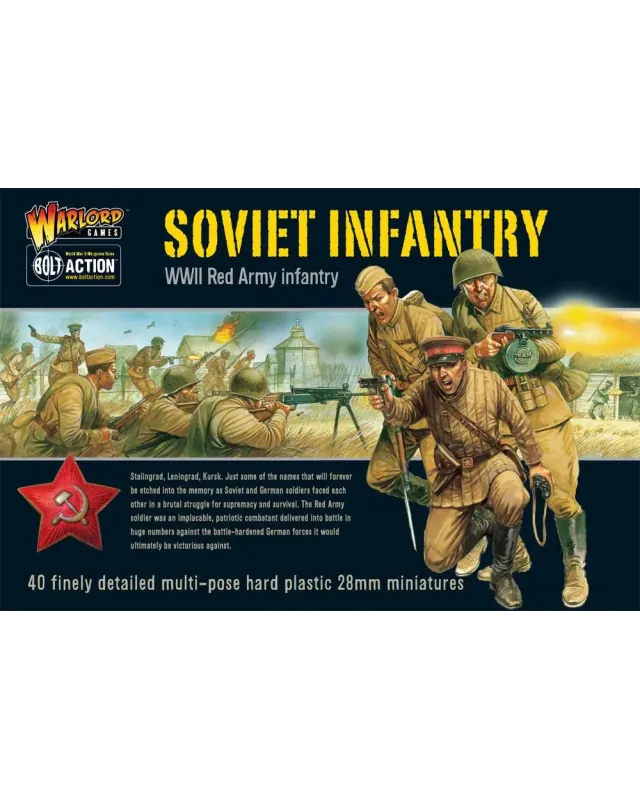 Bolt Action: Soviet Infantry (WWII Red Army infantry)